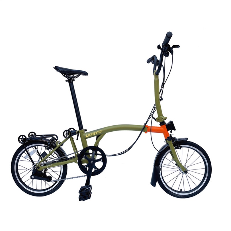 Litepro 16Inch Folding Bike Inside 3 Outside 2 Speed S Handle/M Handle ...