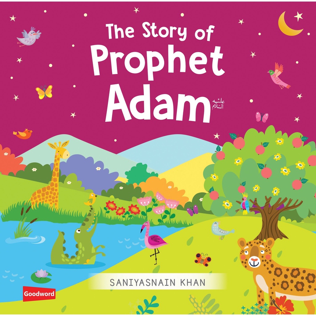 The Story of Prophet Adam Board Book - Islamic Stories for kids ...