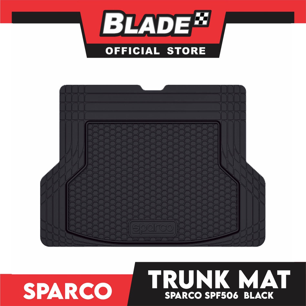Sparco Trunk Mat SPF506 PVC 120 x 80cm Black | Shopee Philippines