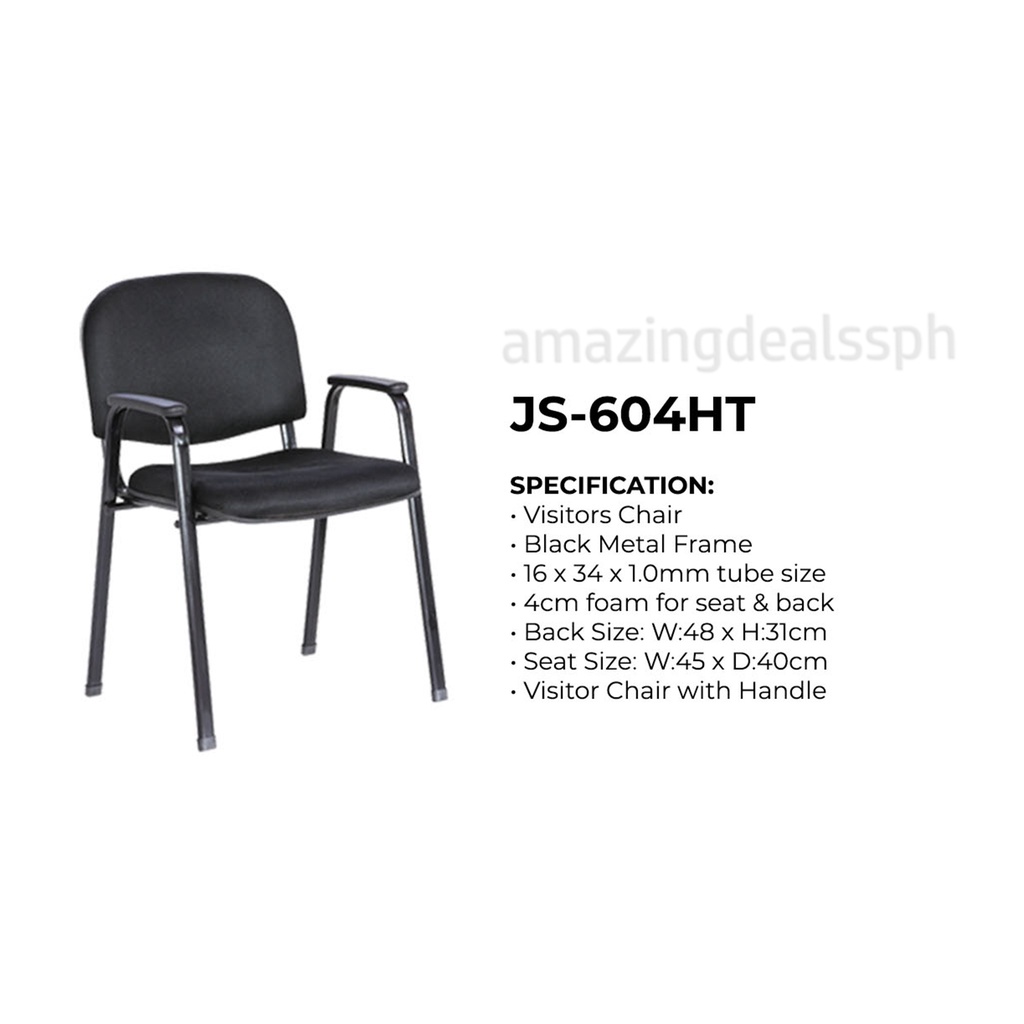 **JS-604HT Jersey Visitors Chair | Shopee Philippines
