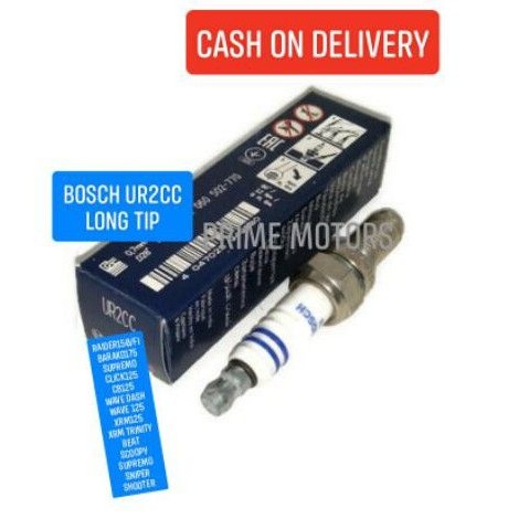 BOSCH (UR2CC) LONG TIP SPARK PLUG | Shopee Philippines
