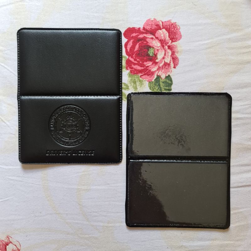 DRIVER'S LICENSE HOLDER (Embossed) | Shopee Philippines