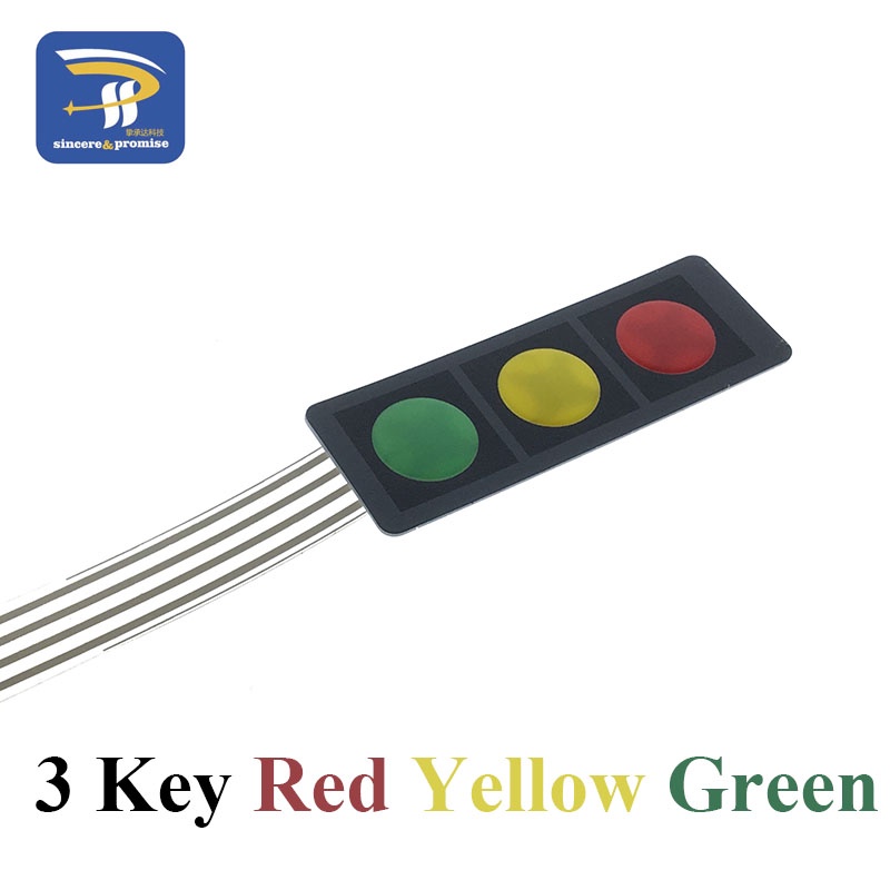1 2 3 4 5 Key Button Membrane Switch Matrix Array Keyboard Keypad ...