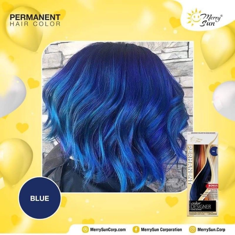 Merry Sun Permanent hair color Set (Special edition) | Shopee Philippines