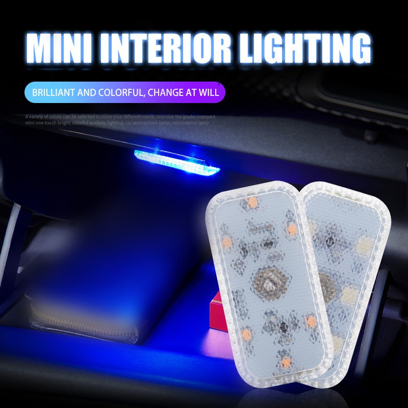 USB Magnetic Touch LED Car Lights/Interior Light Wireless Roof Door ...