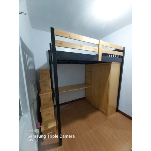 loft bed frame - Best Prices and Online Promos - May 2026 | Shopee ...