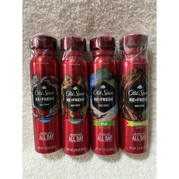 Old Spice ReFresh Body Spray 106g | Shopee Philippines