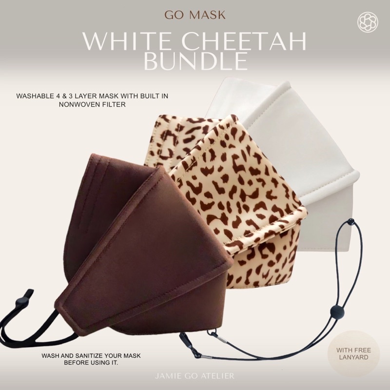 White Cheetah BUNDLE by Jamie Go Atelier | Shopee Philippines