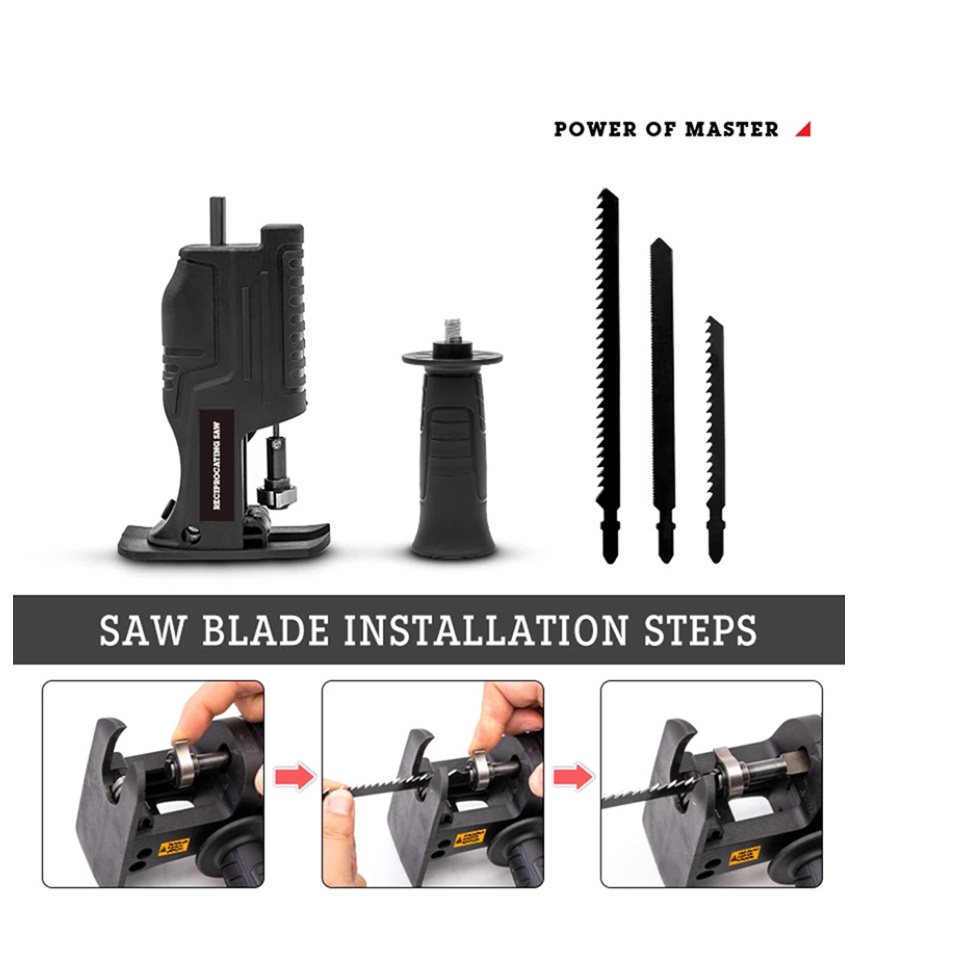 Electric Drill Modified Electric Saw Portable Reciprocating Saw ...