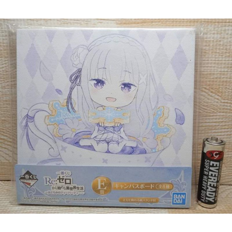 Re: Zero Anime Merch: Emilia Canvas Board JMR | Shopee Philippines