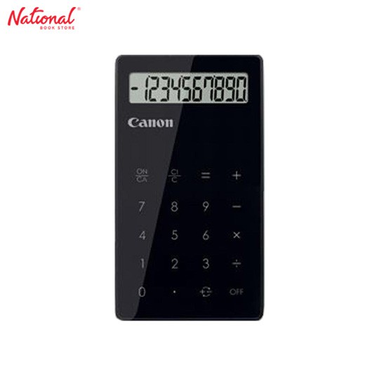 Canon Handheld Calculator Lc10 Bk 10Digits Battery Operated Slim Flat ...