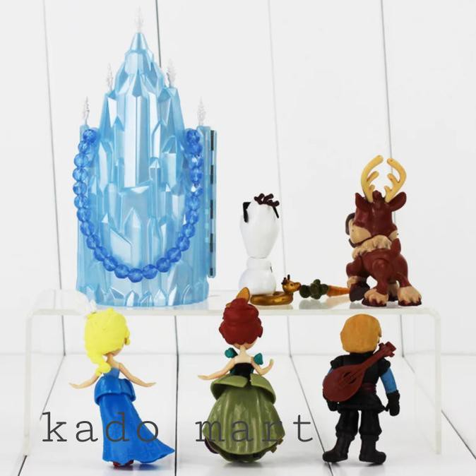 Frozen Elsa Anna Castle Figure Cake Topper Frozen | Shopee Philippines