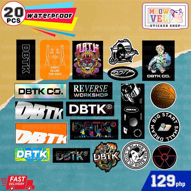 [20 PCS] DBTK SERIES 2 VINYL STICKER PACK | Shopee Philippines