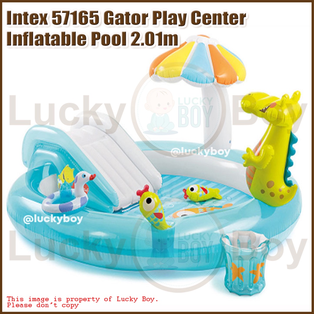 Summer Swimming Pool Gator Play Center Inflatable Swimming Pool for ...