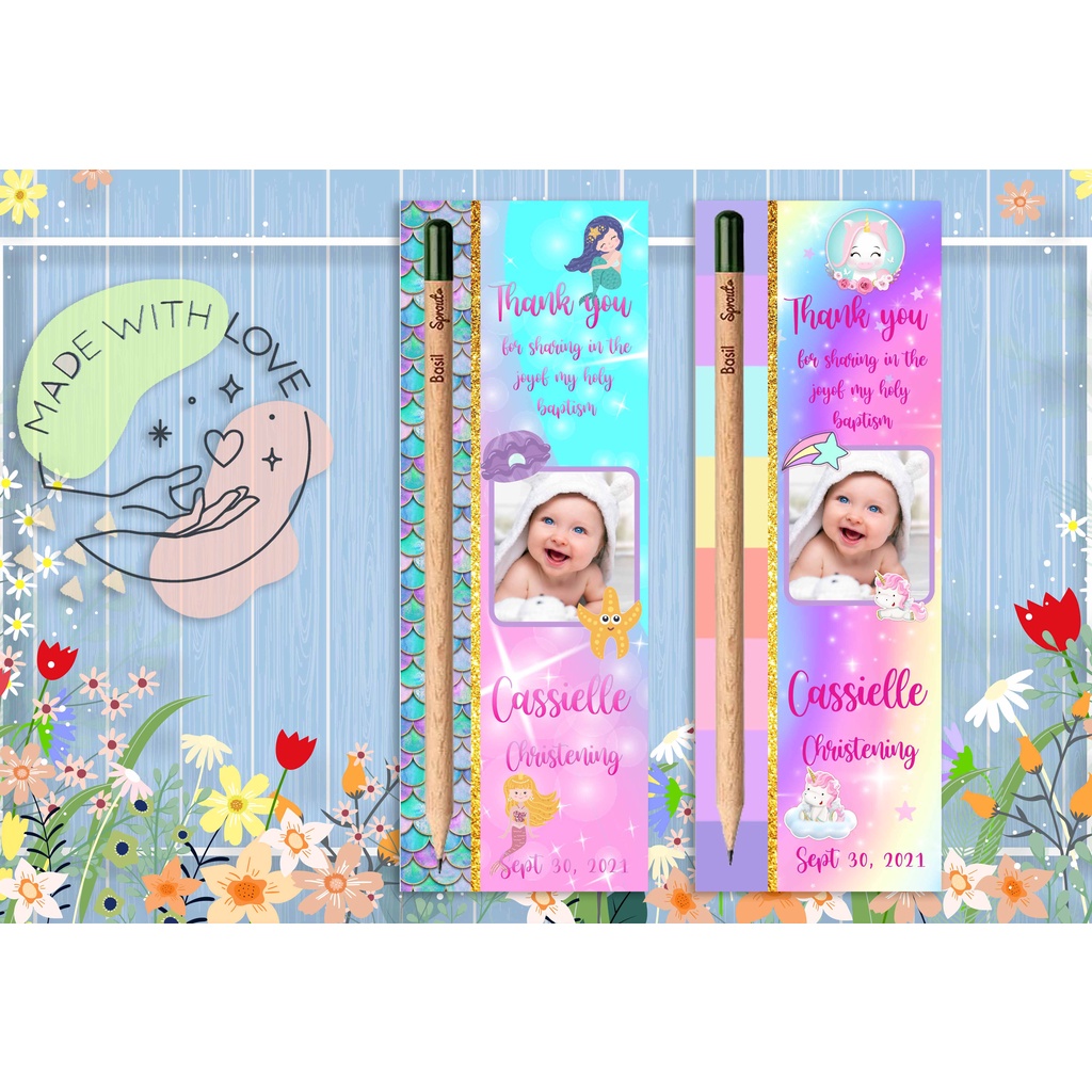 Pencil Souvenir Engraveplantable Pencil Souvenir Engrave Shopee Philippines