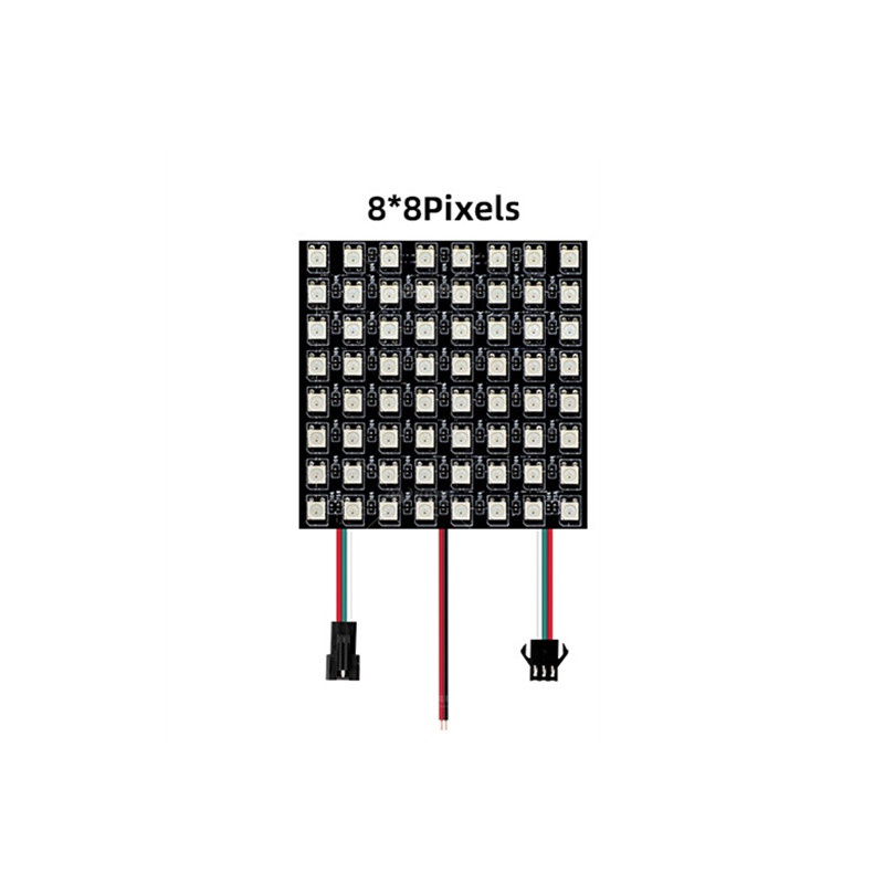 DC5V WS2812B WS2812IC RGB LED Digital Flexible Individually Addressable ...