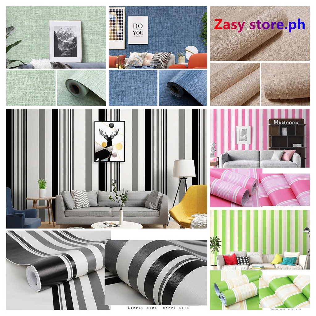 Multiple styles Wallpaper PVC Self Adhesive 10metersX45cm Waterproof ...