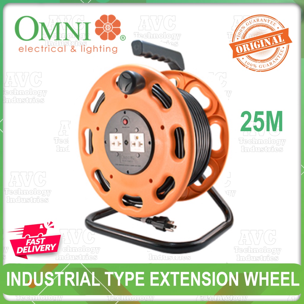 Omni Industrial Type Extension Wheel 25M WEW-25M/DS | Shopee Philippines