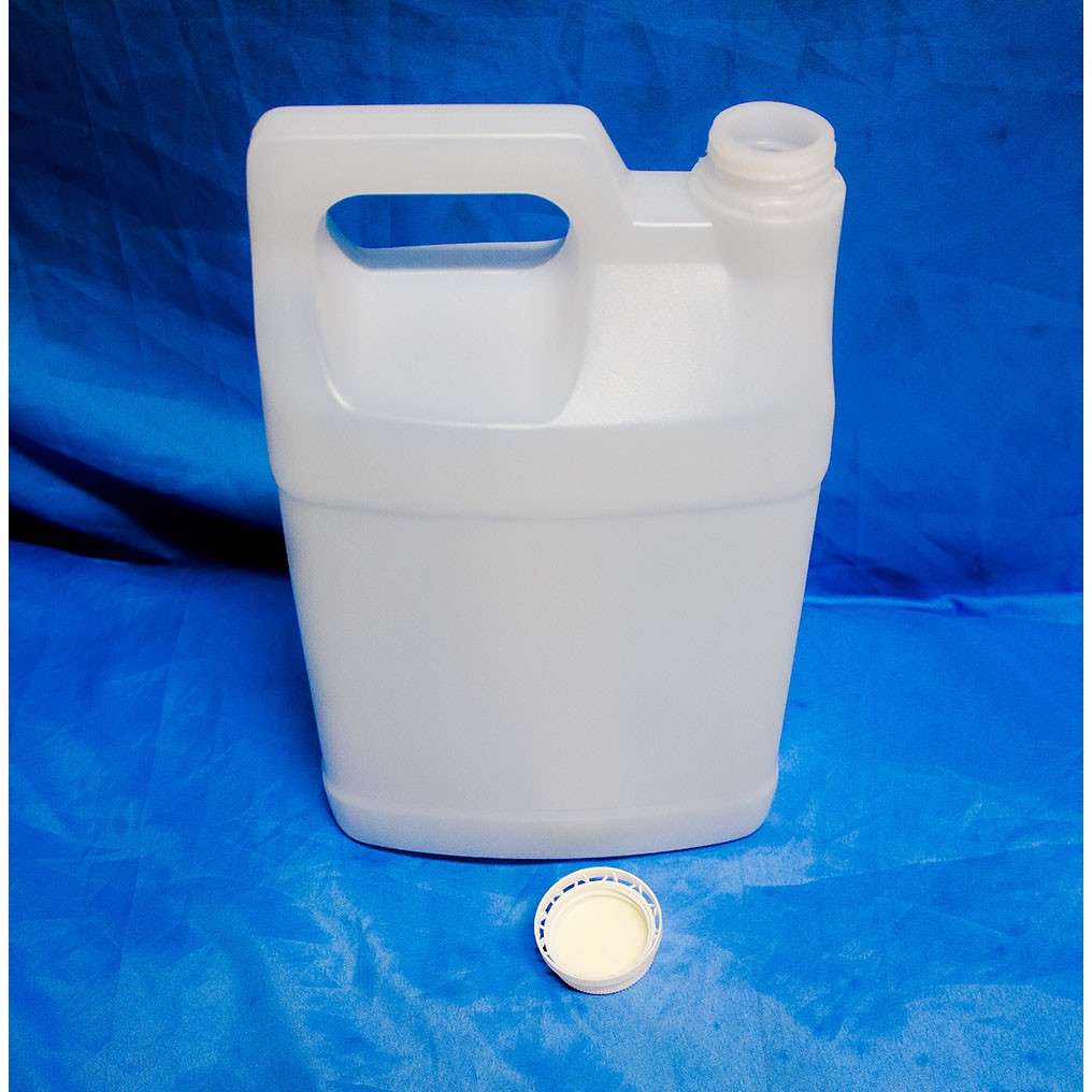 A046 Natural Square 4 Liter Slim Type Gallon Container for Liquid with ...