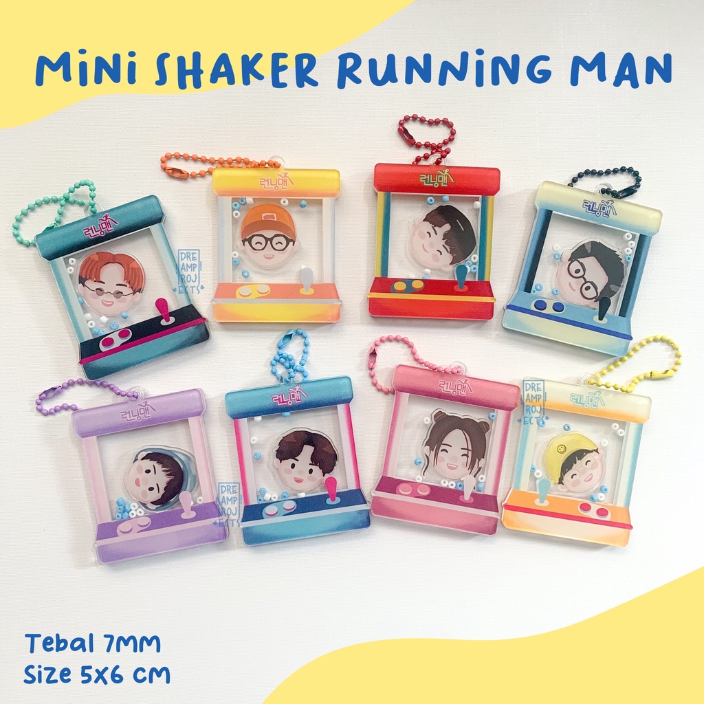 Running Man Mini Shaker Keychain | Shopee Philippines
