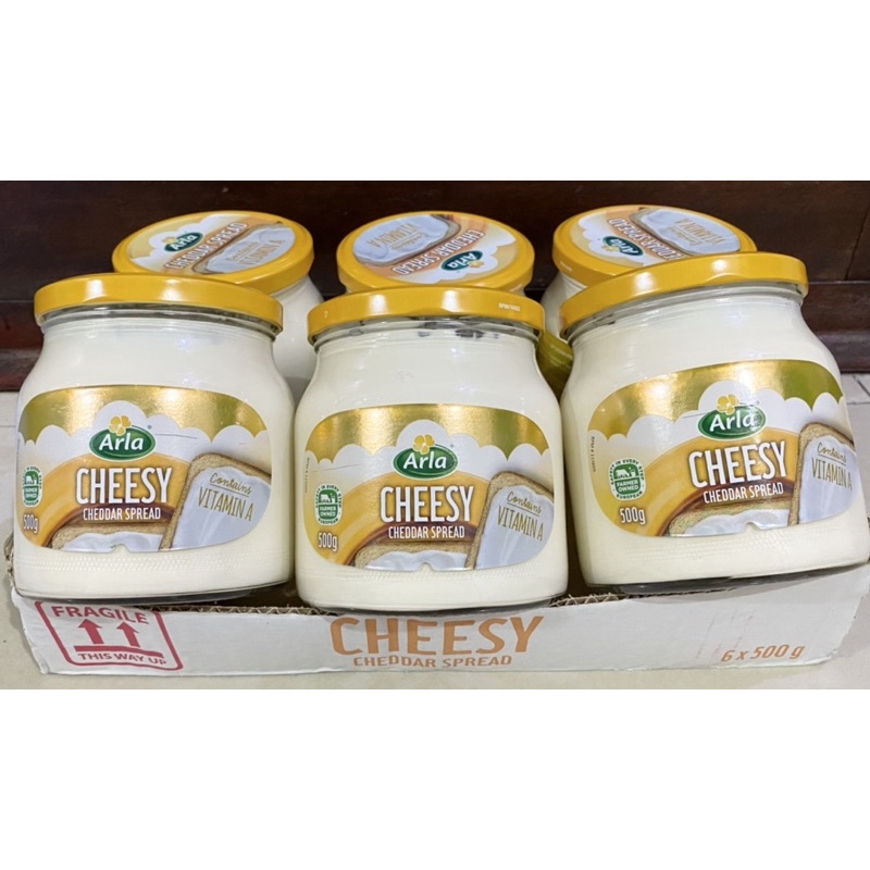 Arla Cheesy Cheddar Spread 500g | Shopee Philippines