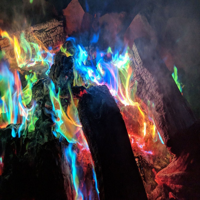 Zhuhl814 Magical Fire Colored Flame Agent Magic Flames Color Changing ...