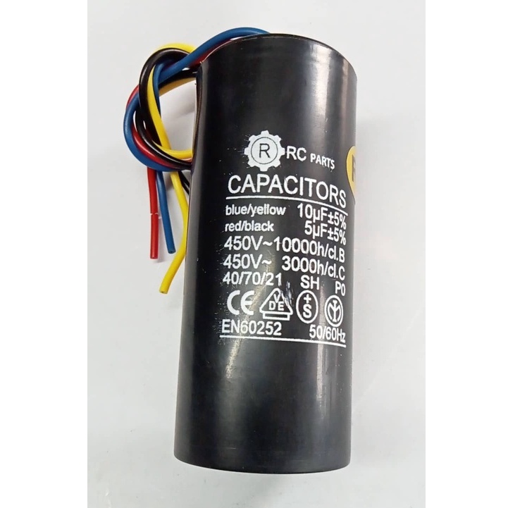 450V 10uF + 5uF Starting Capacitor For Washing Machine | Shopee Philippines