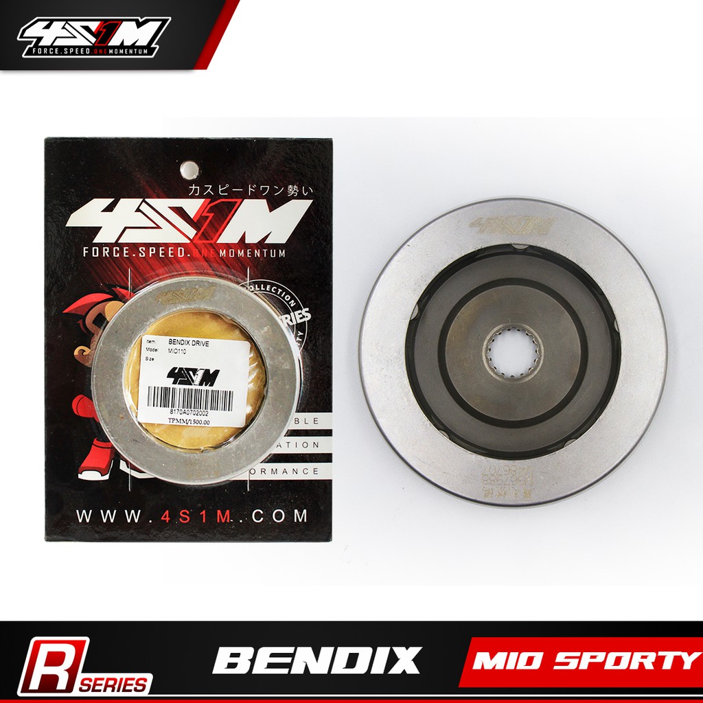 4S1M Bendix For Mio Sporty/ Amore/ Soul/ Soulty (R-Series) | Shopee ...