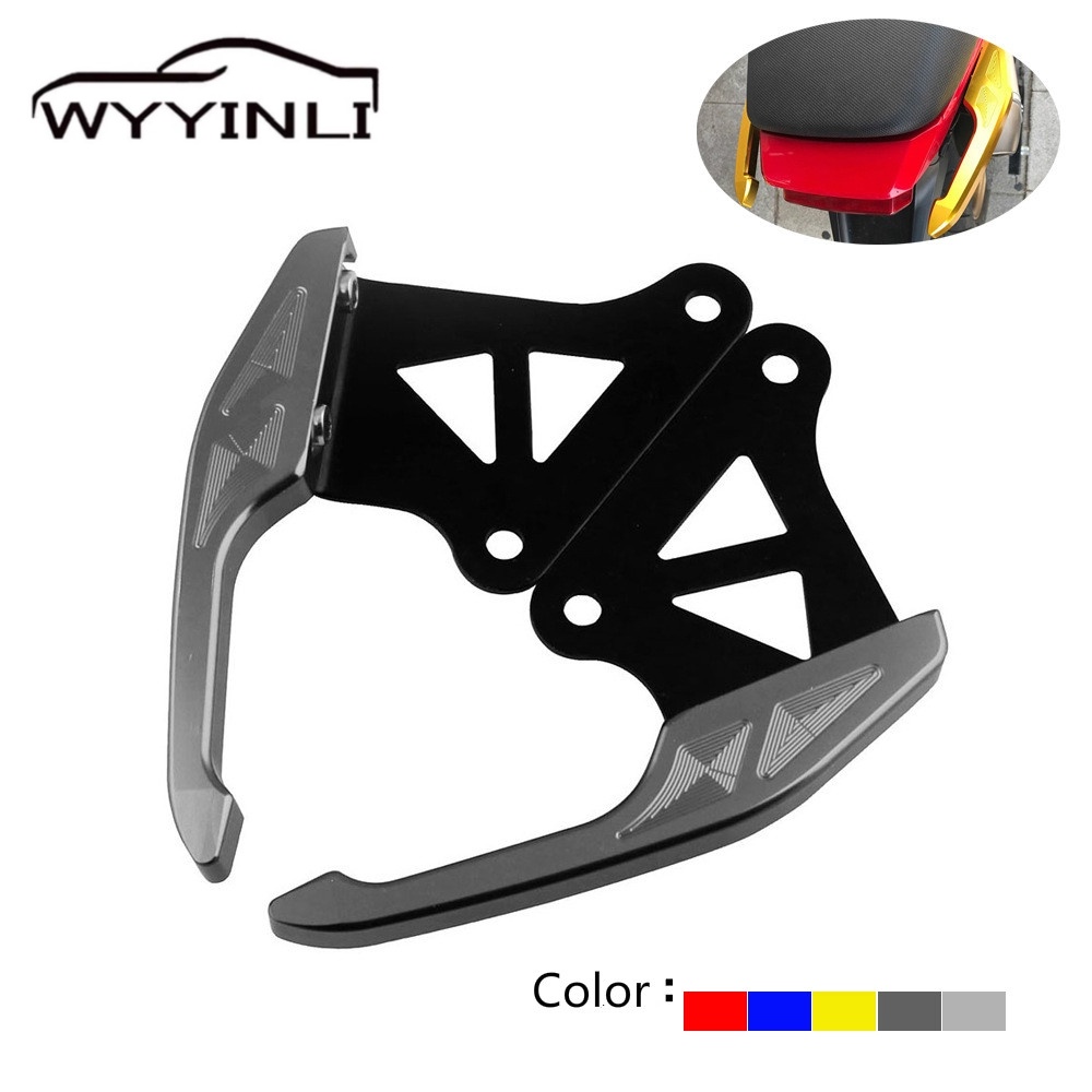 Rear Grab Bars Rear Seat Pillion Passenger Grab Rail Handle Fit 2013 ...