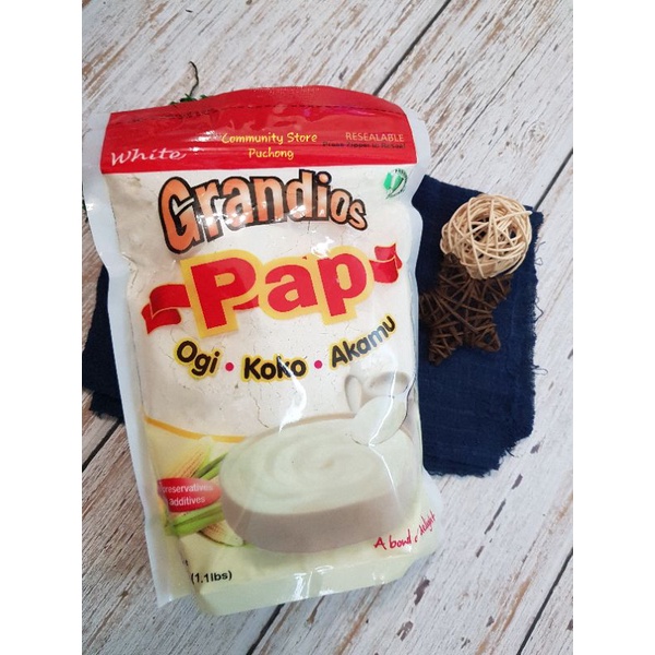 Grandios Pap -Ogi -Koko - Your White / Brown (500g) | Shopee Philippines
