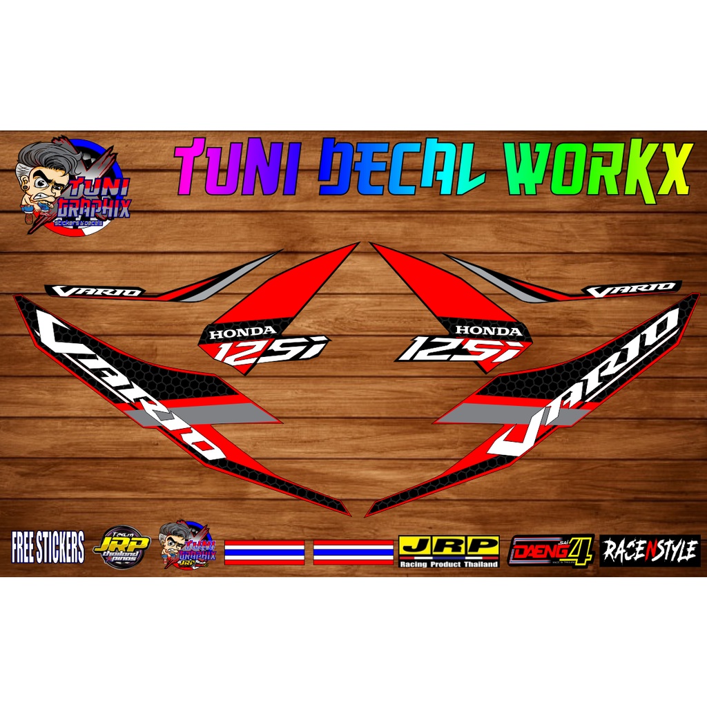 Honda click 125i v2 Game Changer VARIO Stock Decals 2020 | Shopee ...