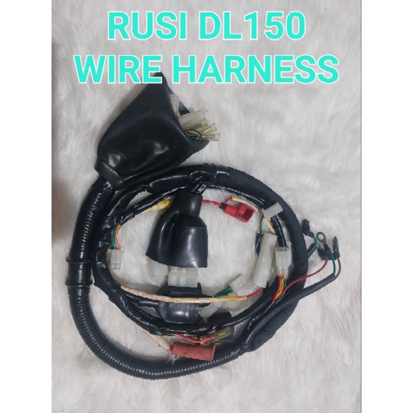 Rusi Dl150 Wire Harness Assembly | Shopee Philippines