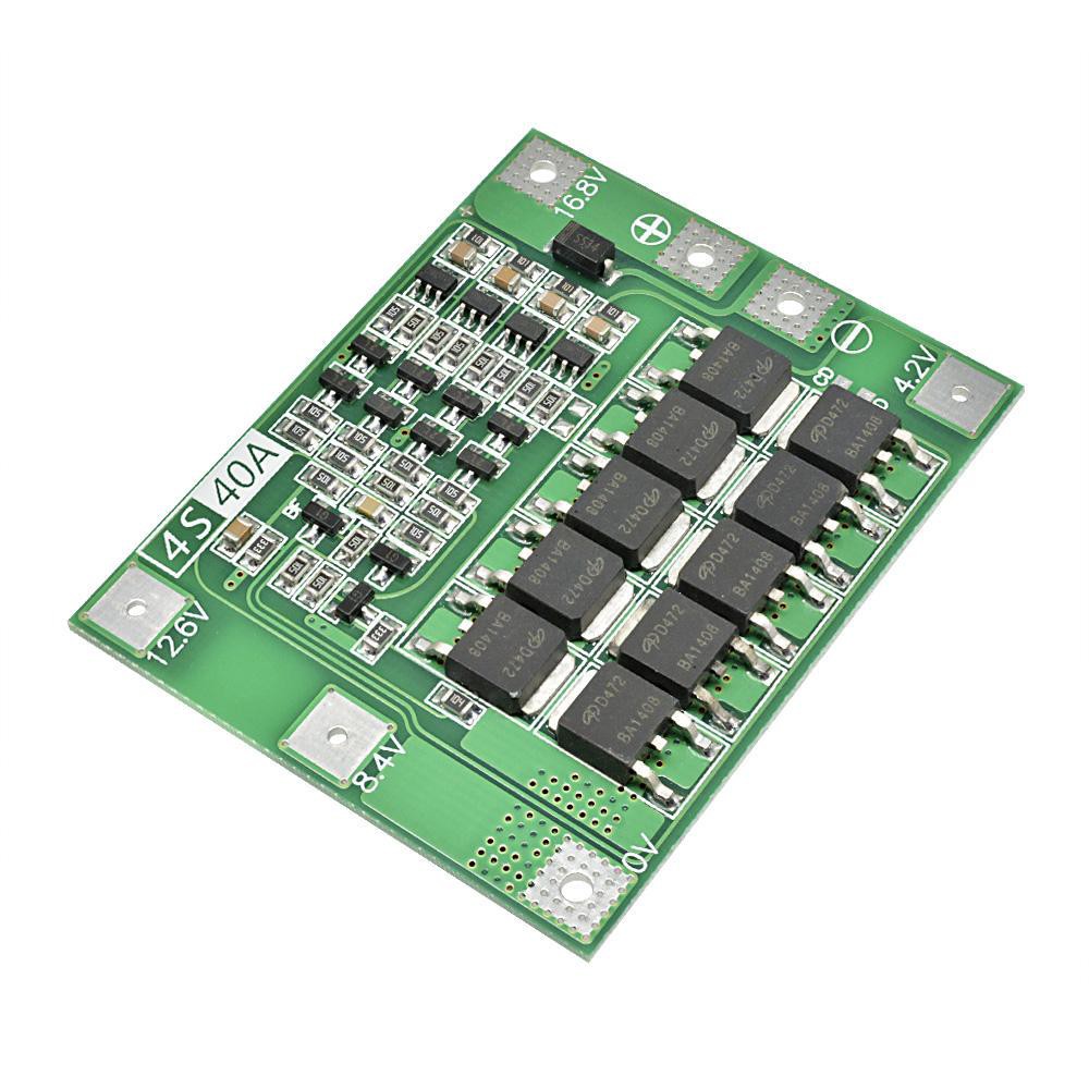 1pc 4S/3S 40A 18650 Lithium Ion BMS DIY BMS 18650 | Shopee Philippines