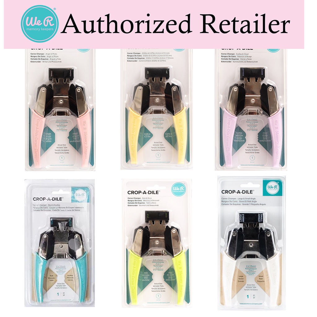 We R Memory Keepers Crop- a dile Corner Chompers | Shopee Philippines