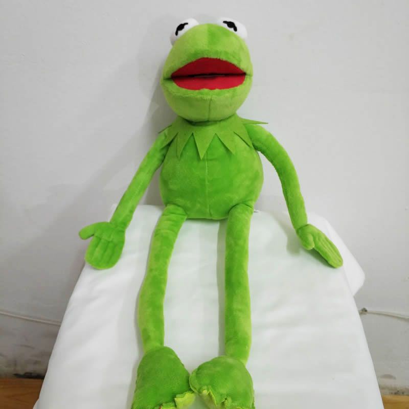 Kermit Lifelike 18-inch Muppet Frog Stuffed Doll Plush Toy For Ages All ...