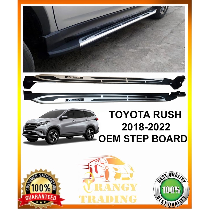 Toyota Rush 2018 to 2024 OEM Stepboard 2019 2020 2021 2022 2023 Step ...