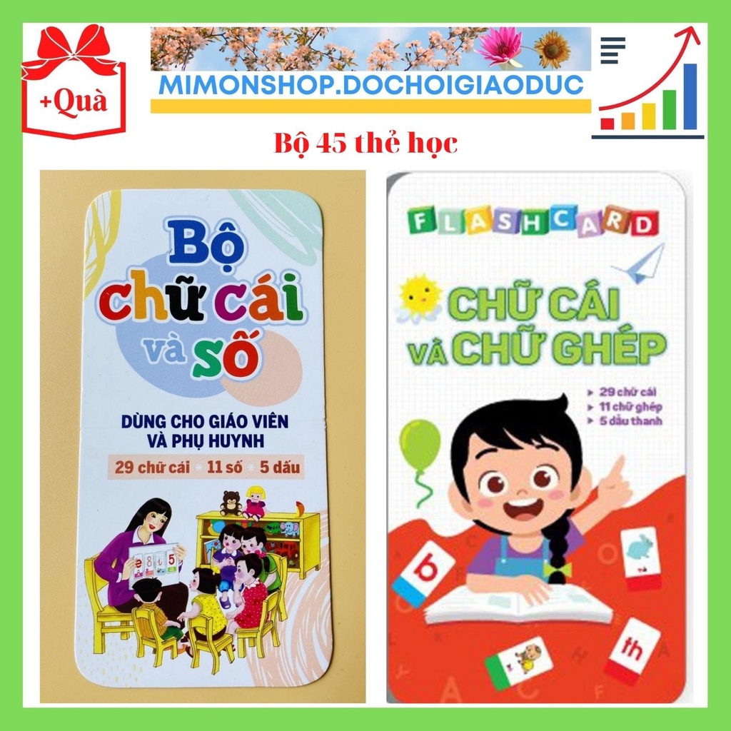 Flascard Smart Vietnamese Learning Card Set 42 Cards to Learn Letters ...