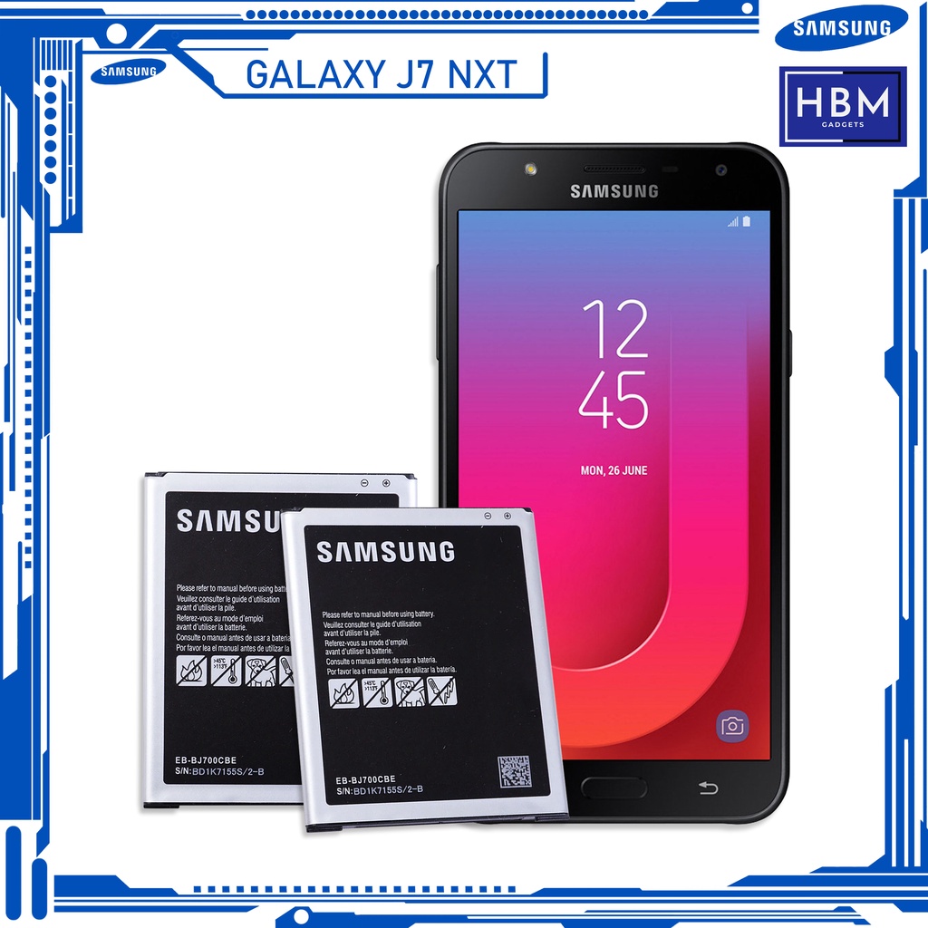 ORIGINAL Samsung Galaxy J7 Nxt Original Battery Model:EB-BJ700CBE/EB ...
