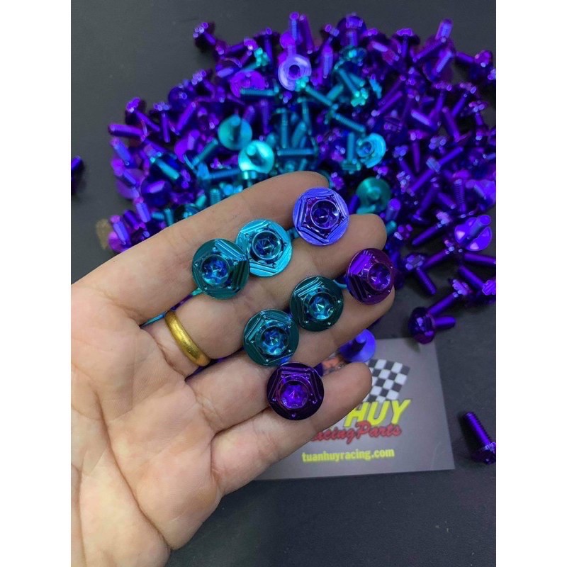 (Sao Xeo gr5) Screw 6li15 Titanium diagonal star gr5 can be mounted on ...