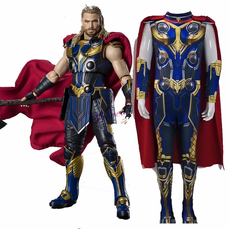 Adult Kids Fantasia Halloween Thor Love and Thunder Cosplay Costume ...