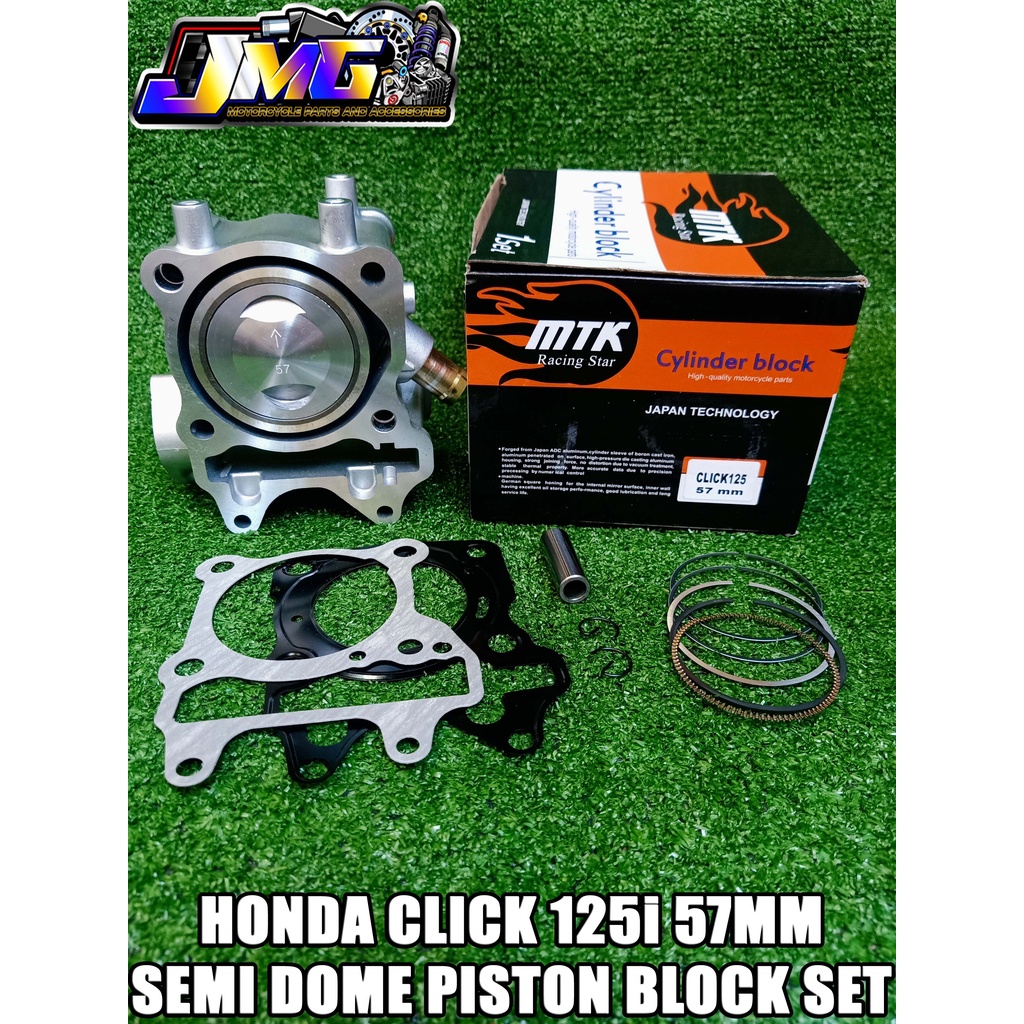 HONDA CLICK 125i 57MM SEMI DOME PISTON CYLINDER BLOCK SET | Shopee ...
