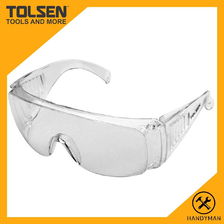 Tolsen Full View Safety Goggles 45072 | Shopee Philippines