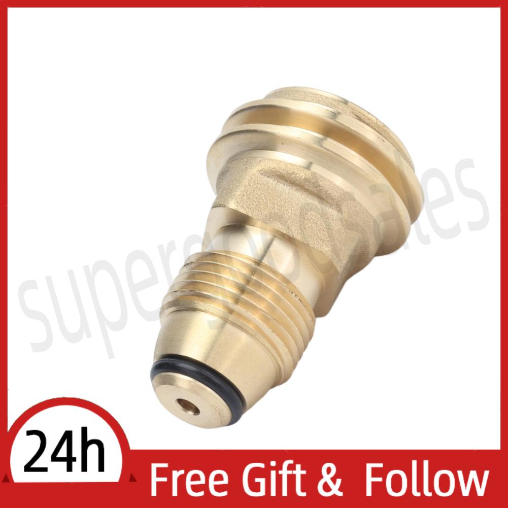 Super Propane Tank Brass Fittings Adapter Converts LP TANK POL Service ...