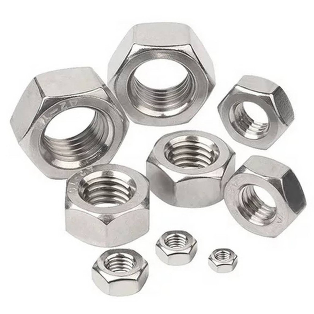 GI NUT 4MM ( 5 PIECES ) GALVANIZED IRON | Shopee Philippines