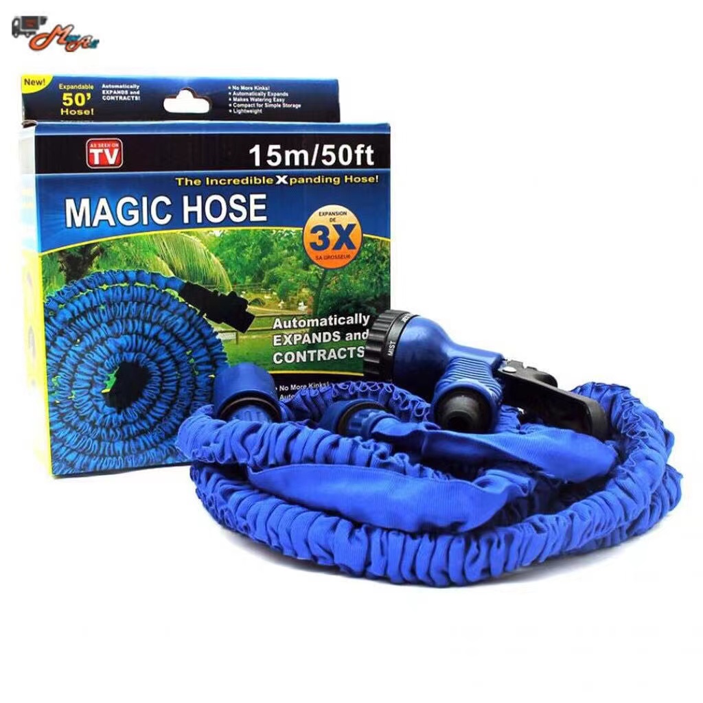 Magic Hose Expandable Garden Hose Pipe & Spray | Shopee Philippines