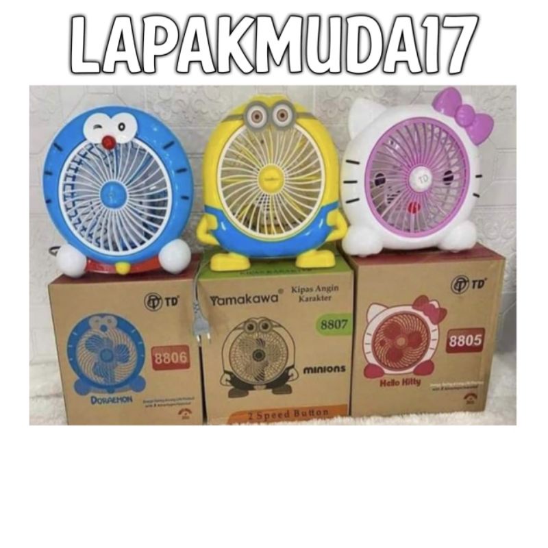 Cute Shape Character Fan | Shopee Philippines