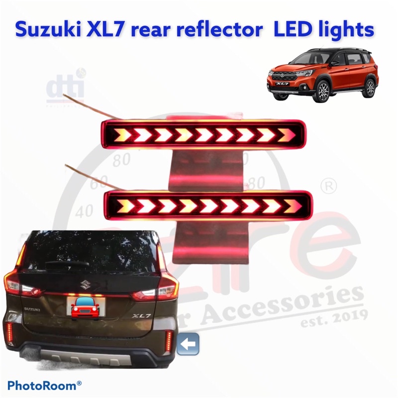 Suzuki XL7 Rear reflector LED lights | Shopee Philippines