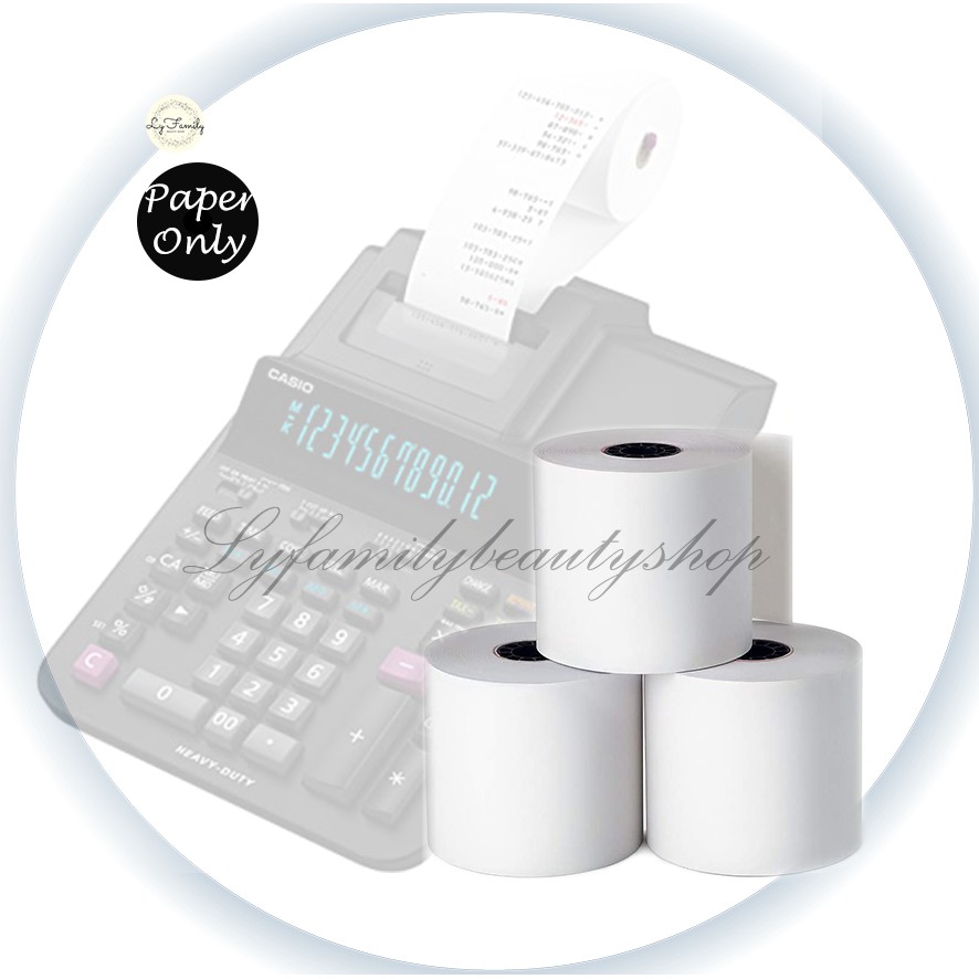 Adding Machine Paper Tape 57mm sold per roll Calculator Printing Paper ...