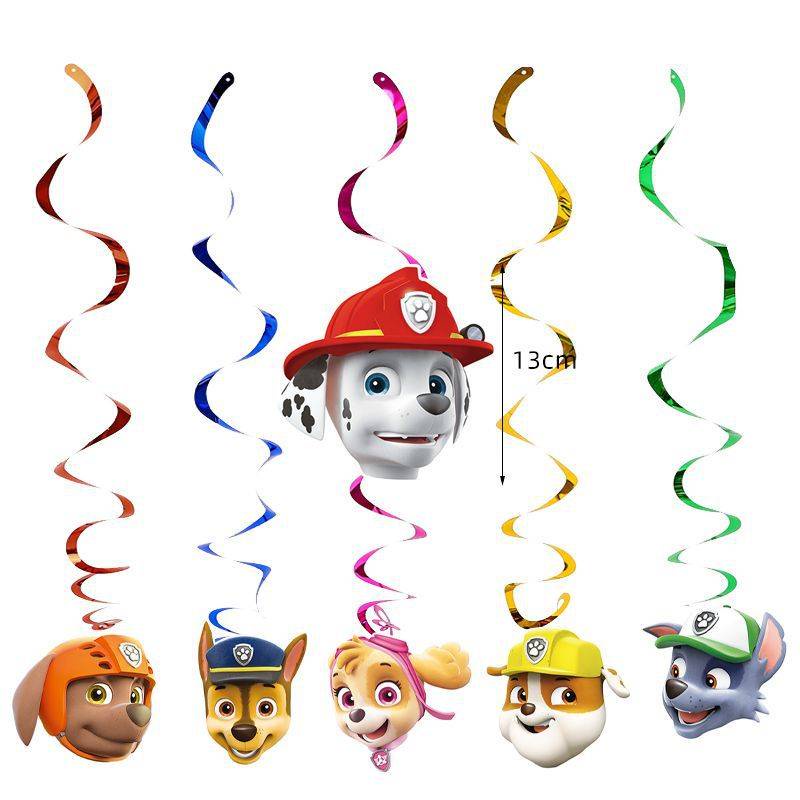 Jason Paw Patrol 2 Party Decorations Set Chase Marshall Rubble Balloons ...