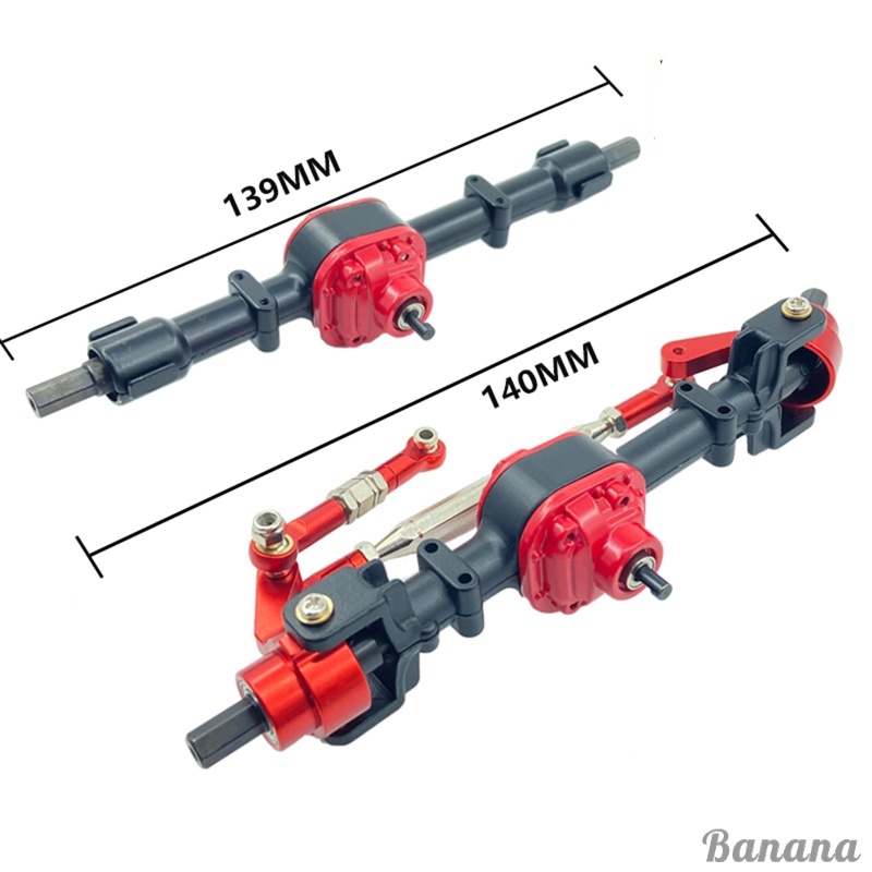 [12] Aluminum Alloy Front /Rear Axle Complete Parts for D90 D91 D99S ...